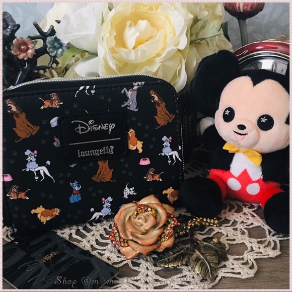 Loungefly | Bags | Loungefly Disney Dogs Zipper Wallet | Poshmark